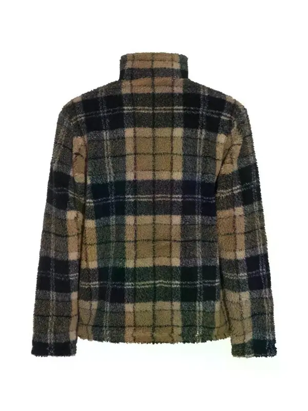 Barbour Tartan-print Fleece Jacket
