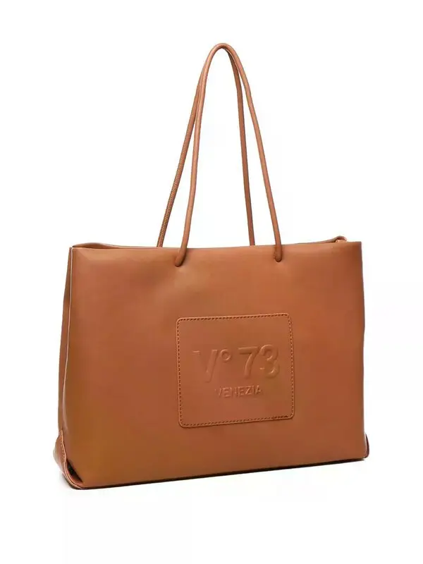 V°73 Logo-embossed Tote Bag
