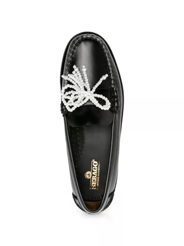 SEBAGO Bow Embellished Loafers