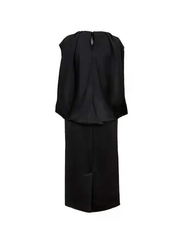 Simkhai Bella Draped-detail Tunic Top - Black