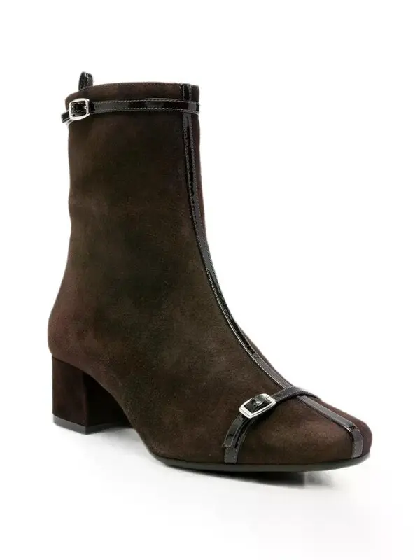 CAREL Buckle Detail Ankle Boots