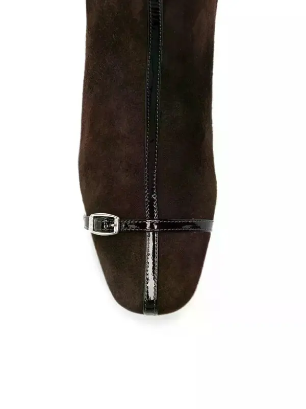 CAREL Buckle Detail Ankle Boots