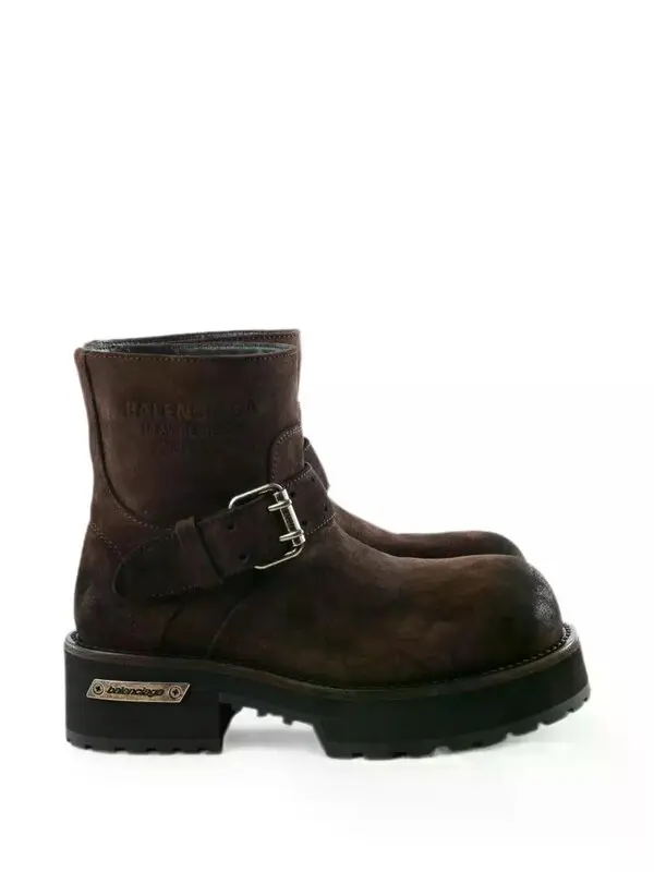 Balenciaga Venom Mini Bootie In Light Espresso - Brown