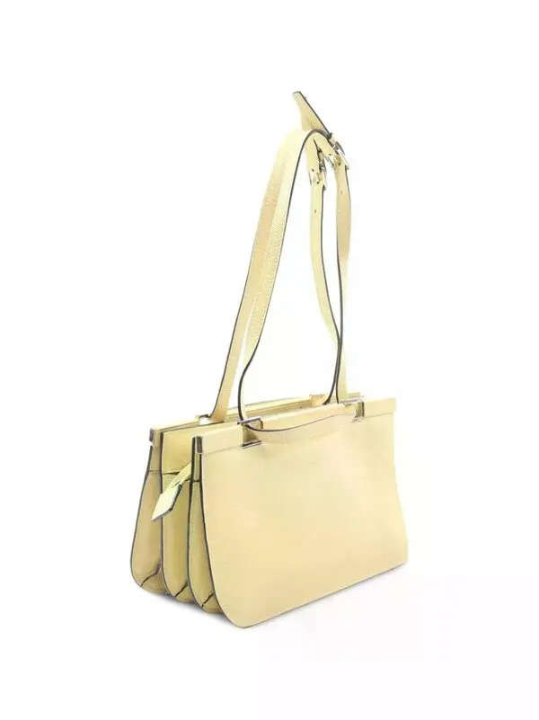 VALEXTRA VINTAGE Leather Shoulder Bag