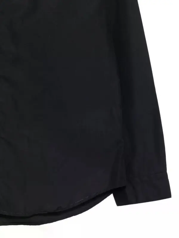 COSTUMEIN Mandarin-collar Concealed-fastening Shirt