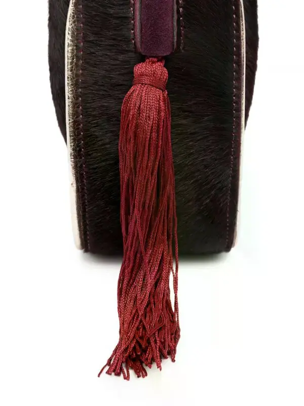 FORTE_FORTE Tassel-detail Drawstring Shoulder Bag