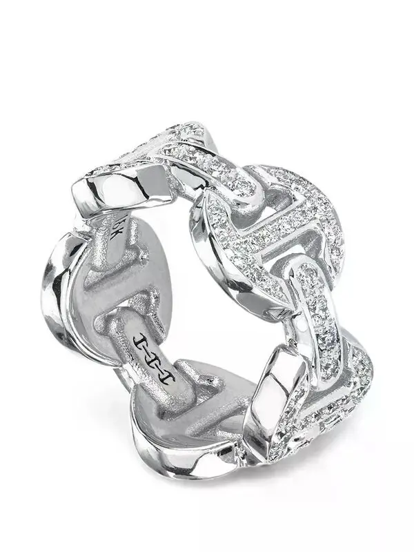 Hoorsenbuhs Tri-link Diamond Ring