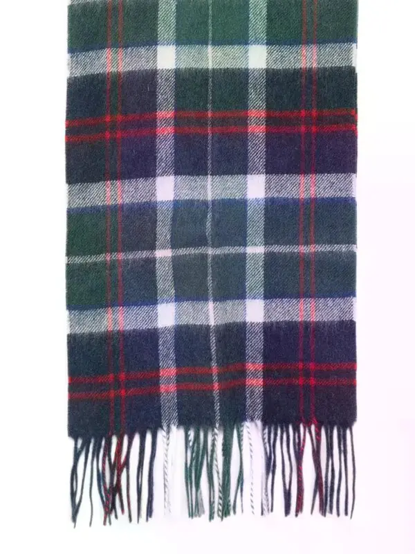 Barbour Tartan Fringed Scarf