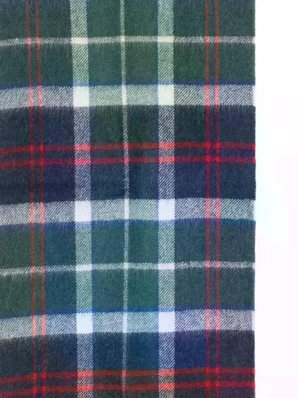 Barbour Tartan Fringed Scarf