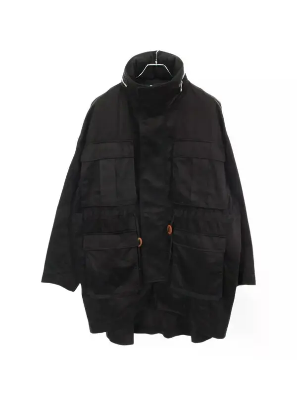 Loewe 2010s Multi-pocket Hooded Coat