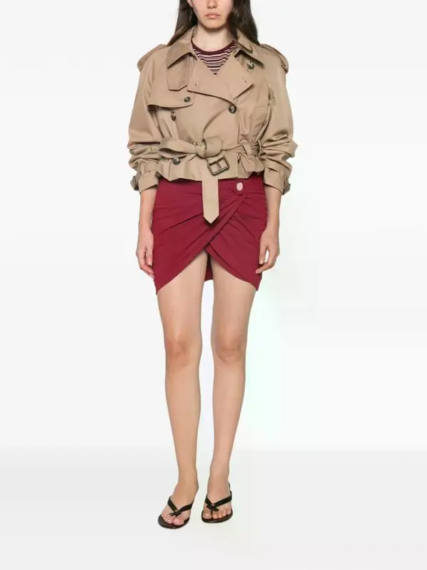 Isabel Marant Étoile Sabrina Mini Skirt - Red