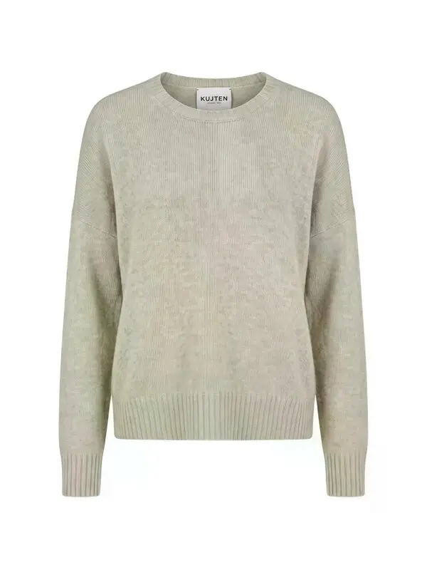 KUJTEN Oversized Cashmere Sweater - Neutrals