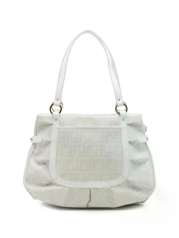 Fendi Large Zucca Spalmati Chef Shopper Tote Bag