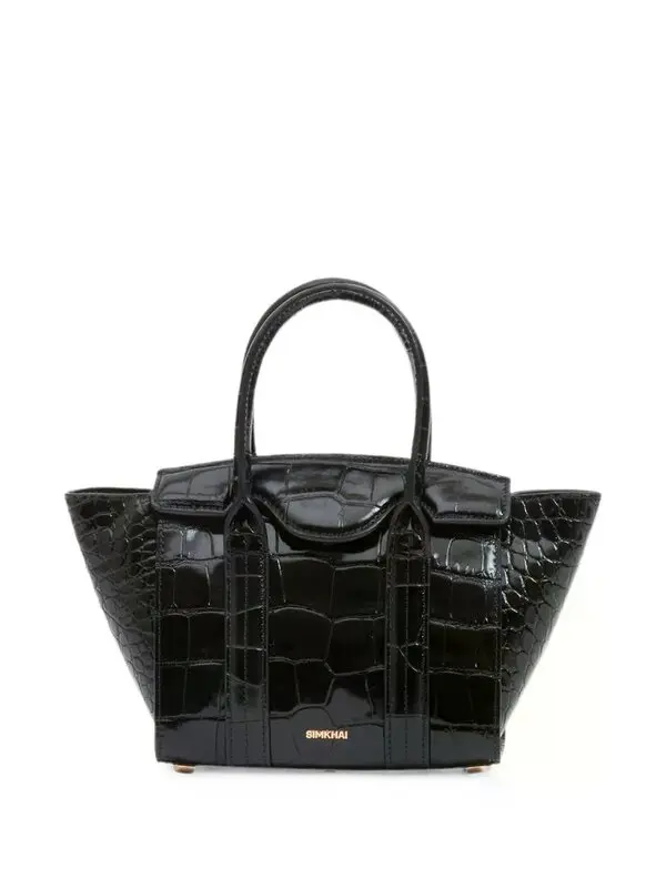 Simkhai Mini Nicola Croc-effect Leather Tote Bag