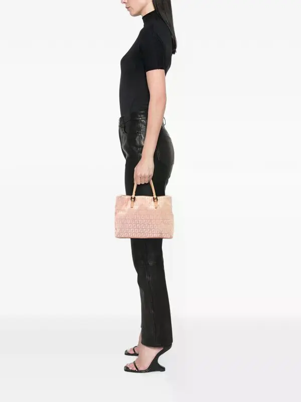Fendi 2000-2010 Zucchino Canvas Tote Bag