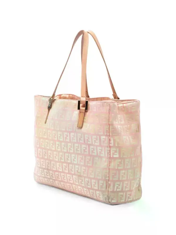 Fendi 2000-2010 Zucchino Canvas Tote Bag