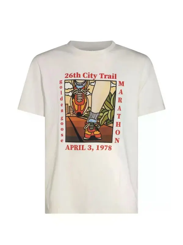 GOLDEN GOOSE Graphic-print T-shirt