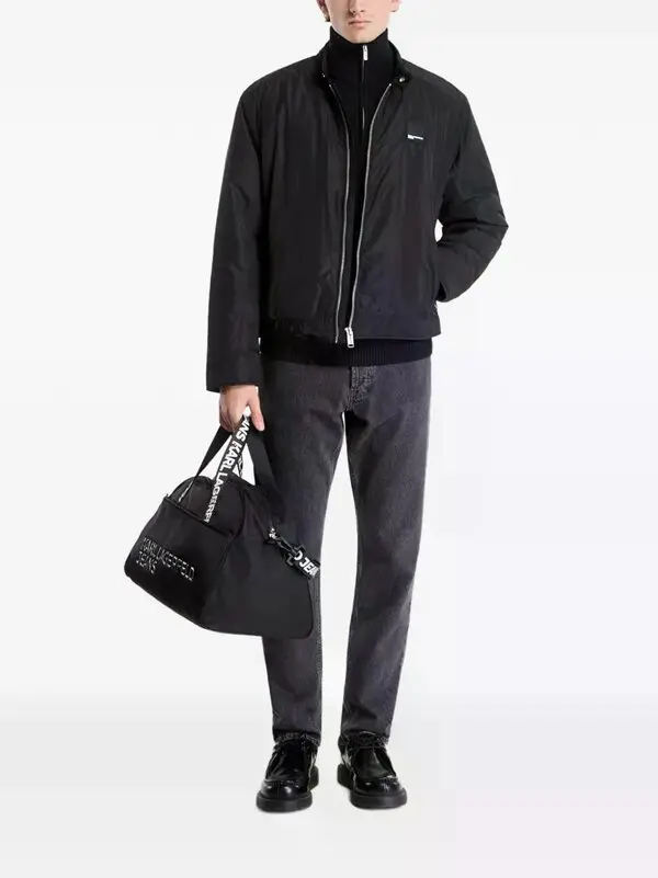 Karl Lagerfeld Logo-patch Zip-up Jacket