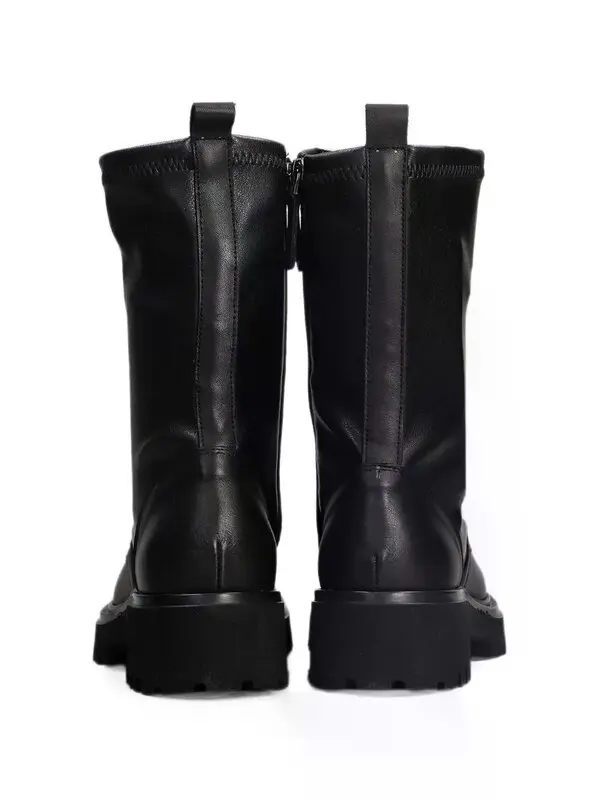 JULIE DEE Lace-up Combat Boots