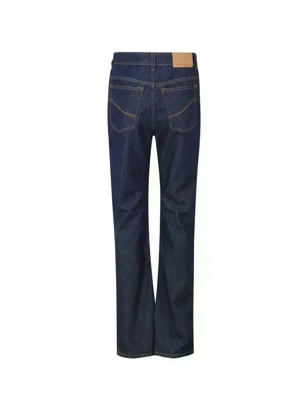 Stella McCartney Logo-charm Straight-leg Jeans