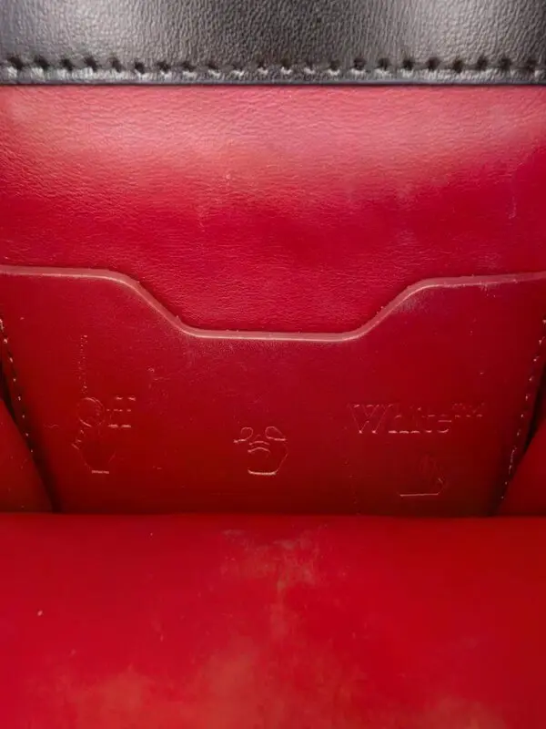 Off-White 2019 Calfskin Jitney 0.7 Bag Crossbody Bag