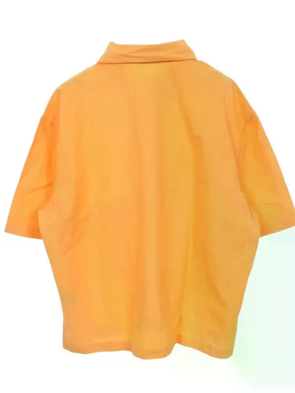 Hermès 2010s Front-pocket Short-sleeved Polo Shirt - Orange