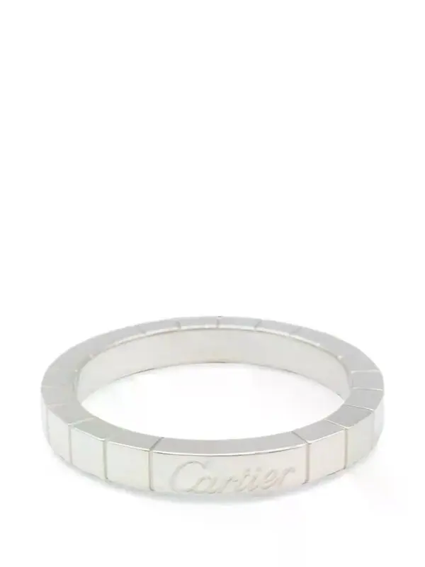 Cartier 18k White Gold Laniere Ring - Silver