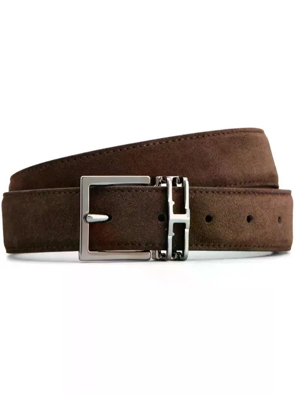TOD'S Buckle Leather Belt