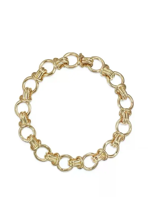 Melissa Kaye 18k Yellow Rocky Link Bracelet - Gold