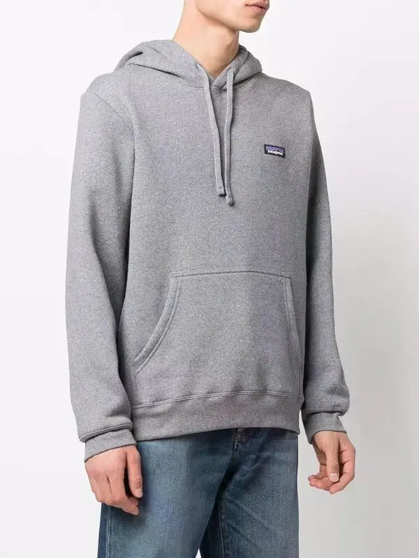 Patagonia Logo-patch Long-sleeved Hoodie