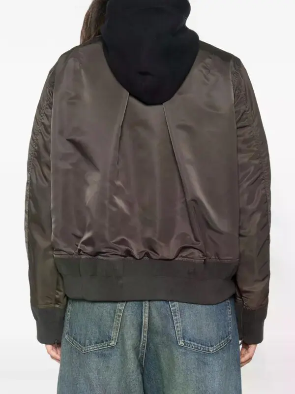 Sacai Panelled Hooded Jacket