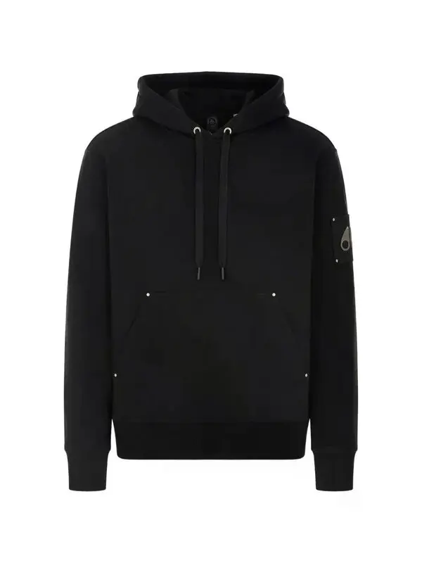 Moose Knuckles Hartsfield Logo-patch Hoodie
