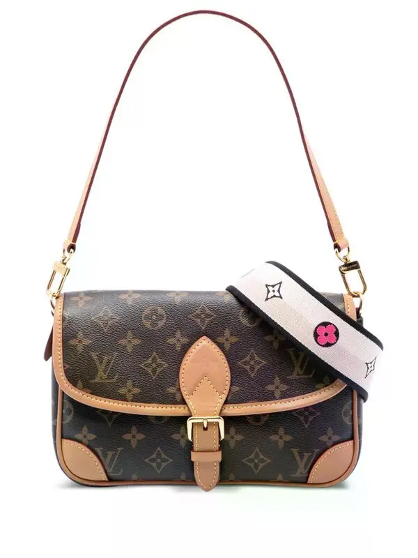 LOUIS VUITTON Monogram Diane Satchel - Brown