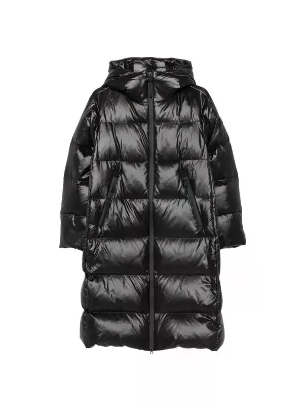 Peuterey Quilted Hooded Jacket - Black
