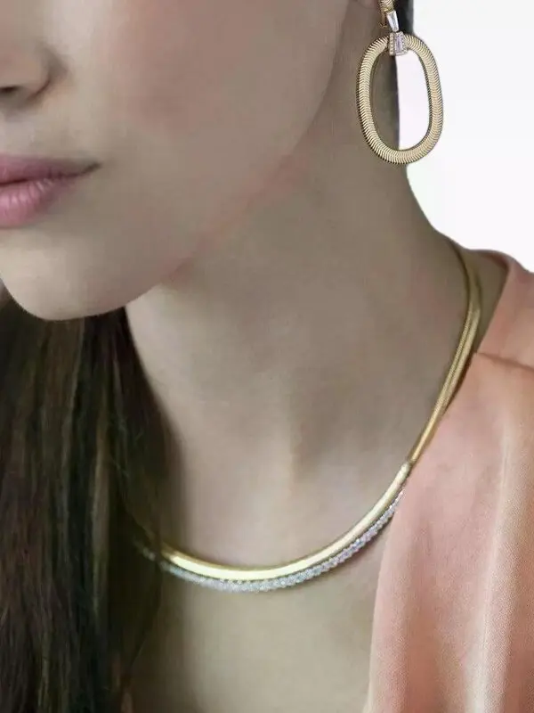 Nikos Koulis 18k Yellow Diamond Drop Earrings - Gold