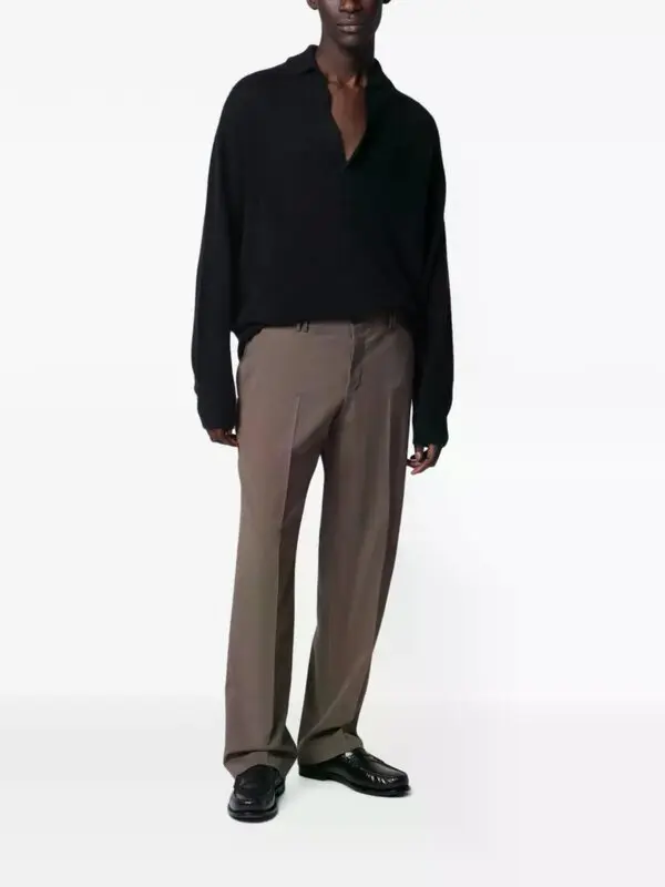 PT TORINO Pressed-crease Tailored Trousers
