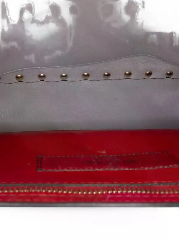 Valentino Garavani 2000-2017 Medium Nappa Rockstud Spike Satchel
