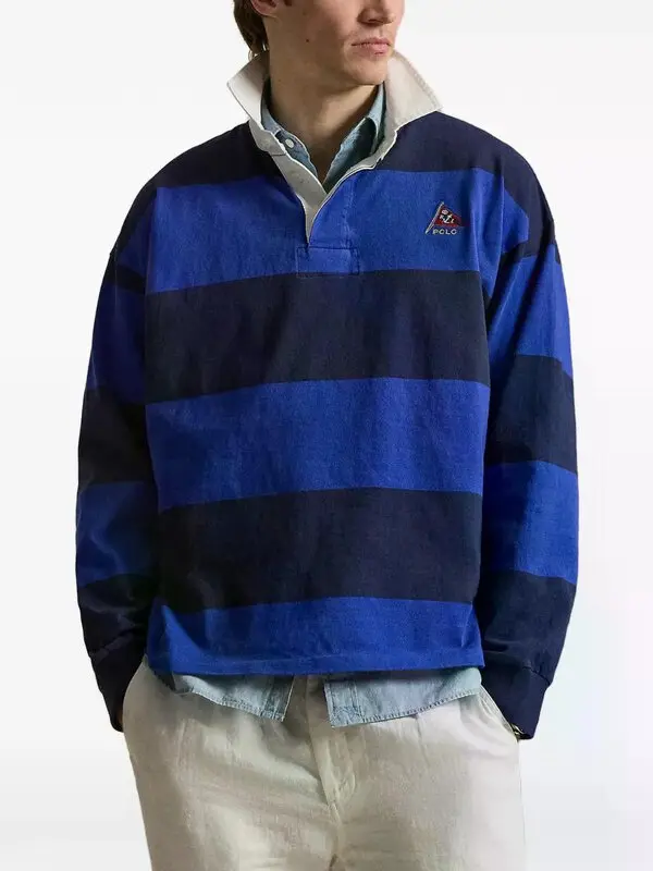 Polo Ralph Lauren Striped Rugby Polo Shirt