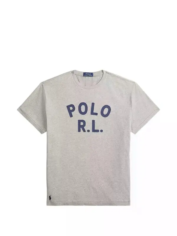 Polo Ralph Lauren Logo-print Crew-neck T-shirt - Grey