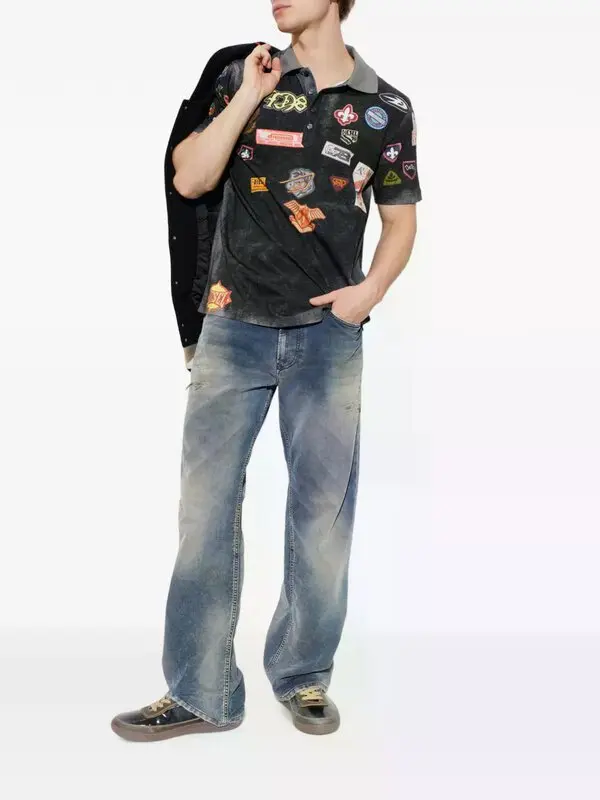 DIESEL® Jogg Faded-effect Jeans