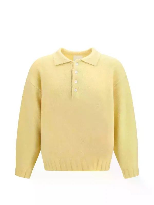 FOUND Knit Polo Sweater