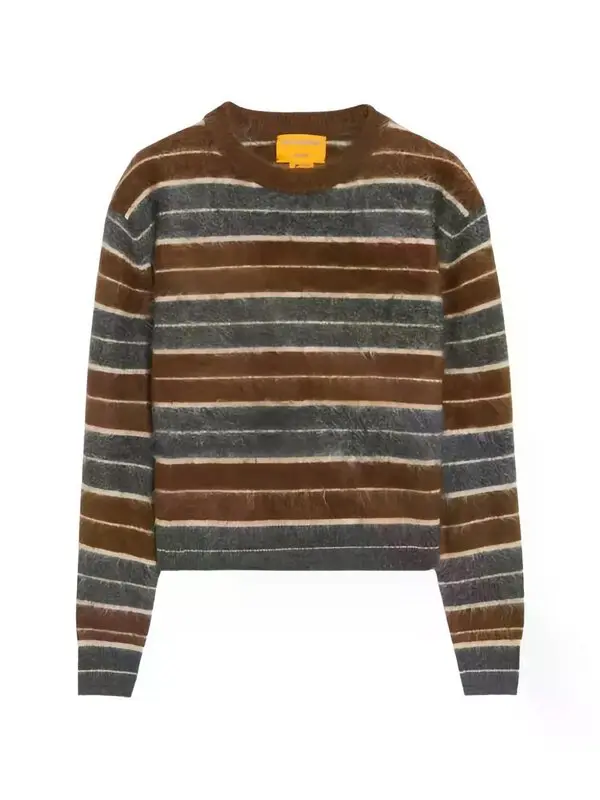 Guest In Residence Striped Cashmere Sweater