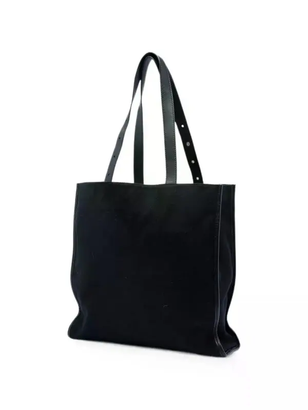 Fendi 2010-2026 Canvas Logo Patch Tote Bag