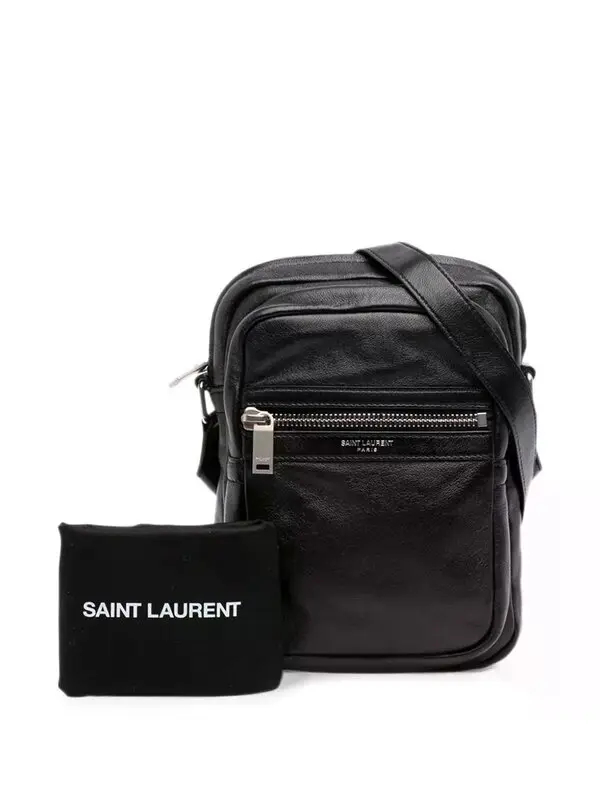 Saint Laurent 2023 Leather Sid Messenger Bag Crossbody Bag