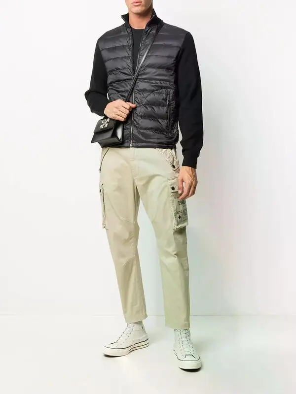 Ralph Lauren Purple Label Padded Knit Jacket