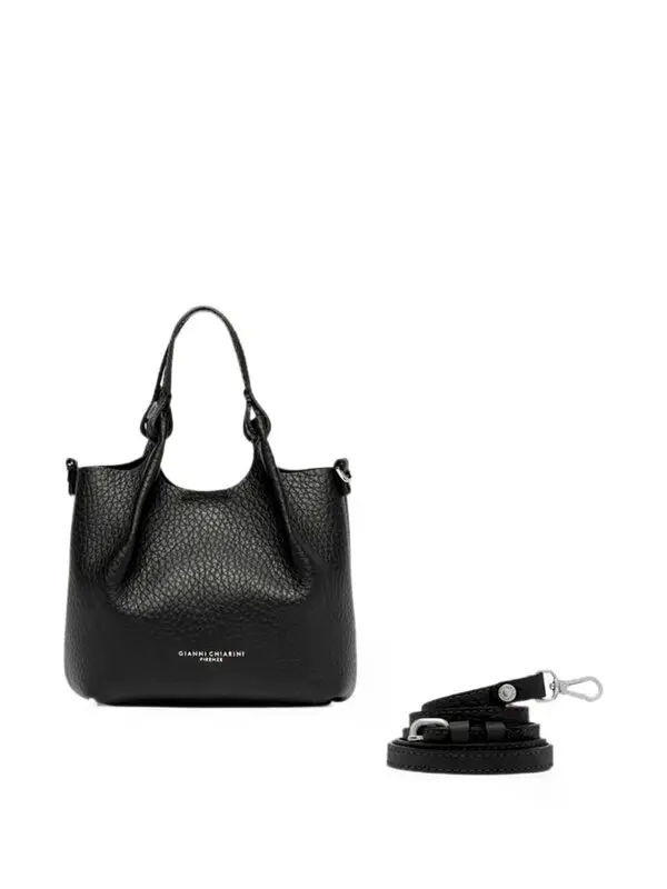 GIANNI CHIARINI Dua Grained Leather Tote Bag