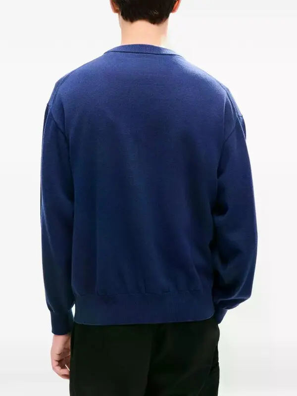 Kenzo Embroidered Motif V-neck Cardigan