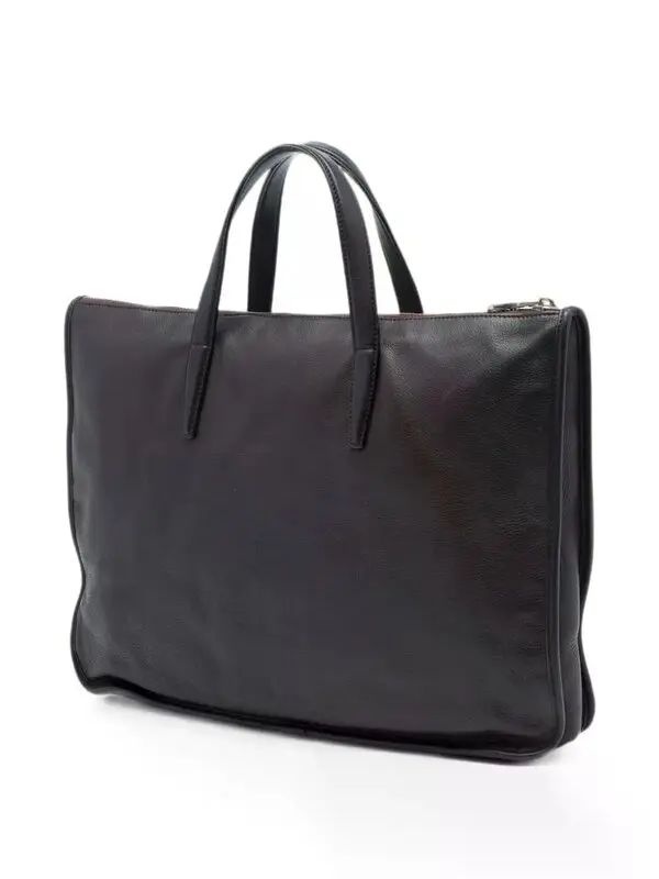 Loewe 2011 Leather Anagram Toledo Briefcase Business Bag