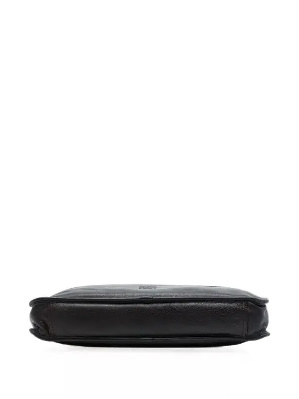 Loewe 2011 Leather Anagram Toledo Briefcase Business Bag