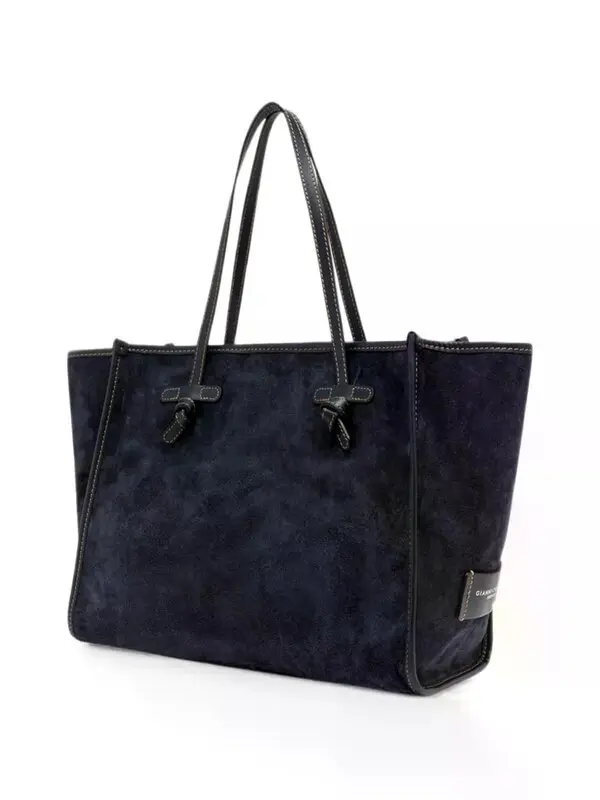 GIANNI CHIARINI Marcella Suede Tote Bag